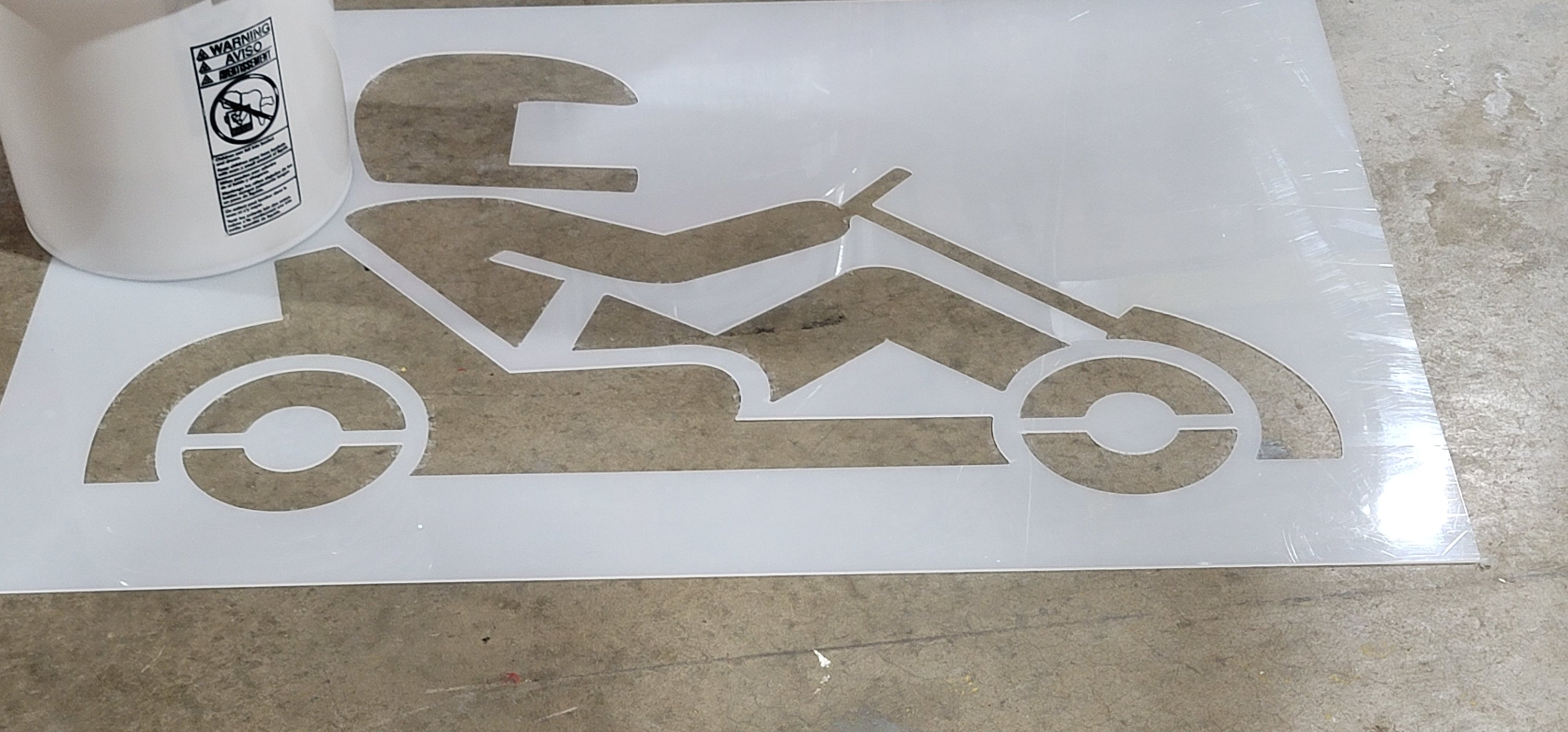 Go Kart Stencil — Traffic Depot