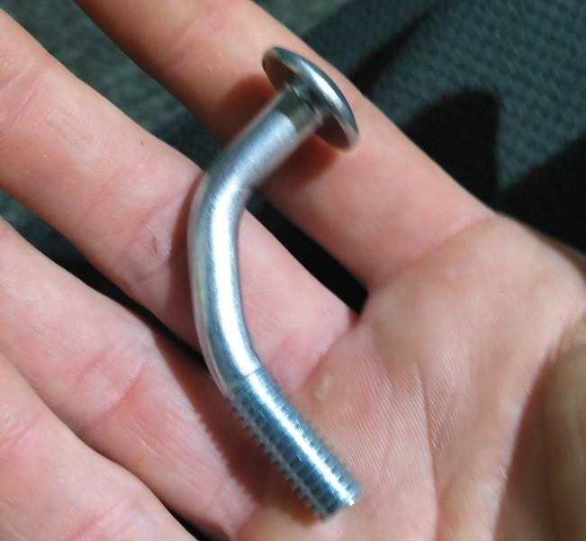 /16-18 x 2 ½ Corner Bolts Zinc — Traffic Depot