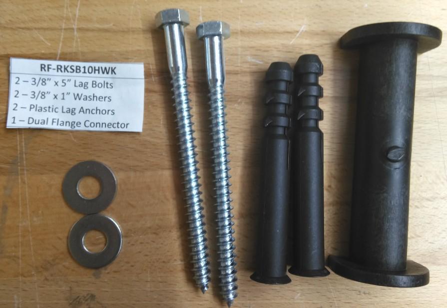 RKSB Series Speed Bump Hardware Kit (Enough for 1 Center & 2 Ends ...