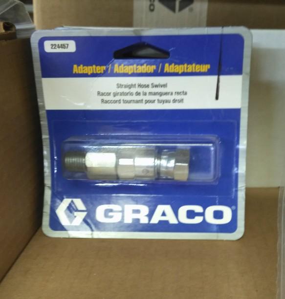 Graco 224457 Straight Hose Gun Swivel | Traffic Depot