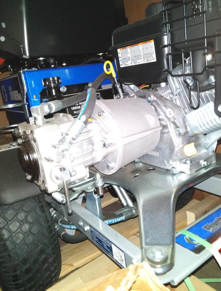 LineDriver HD with Electric Start Ride-On Attachment — Traffic Depot