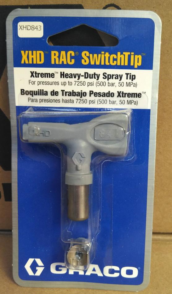 Graco XHD843 - XHD RAC TIP,SPRAY,CYLINDER,843 — Traffic Depot